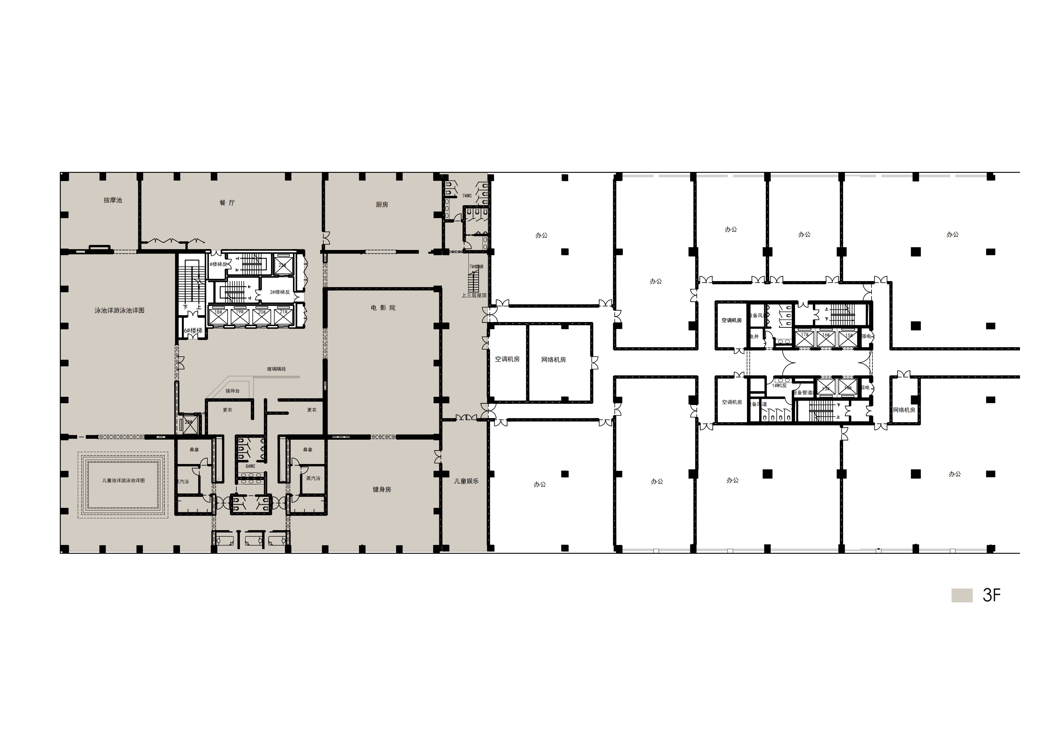 SOHO现代城 会所 现代城SOHO 003层 -搜候公开租售平台