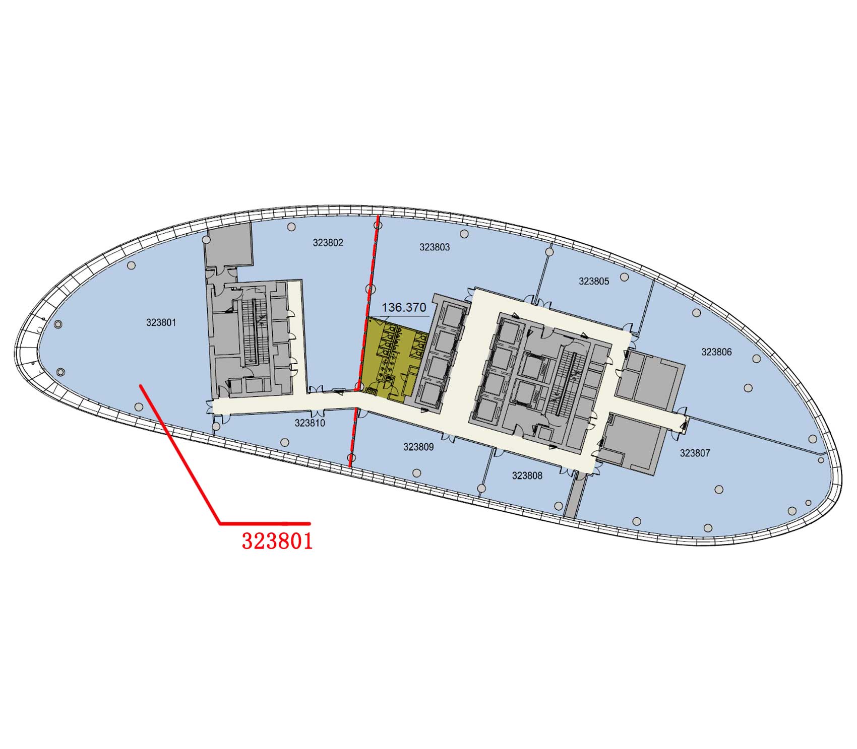 WANGJING SOHO Office Tower3 Floor038 323801-SOHO China Open Rental Platform